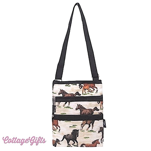 CG-NGIL-XBODY | Bags | Restocked New Canvas Crossbody Bag Wild Horses ...